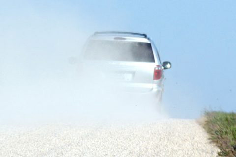 Gravel Road Dust Control | Heffron Services | Iowa